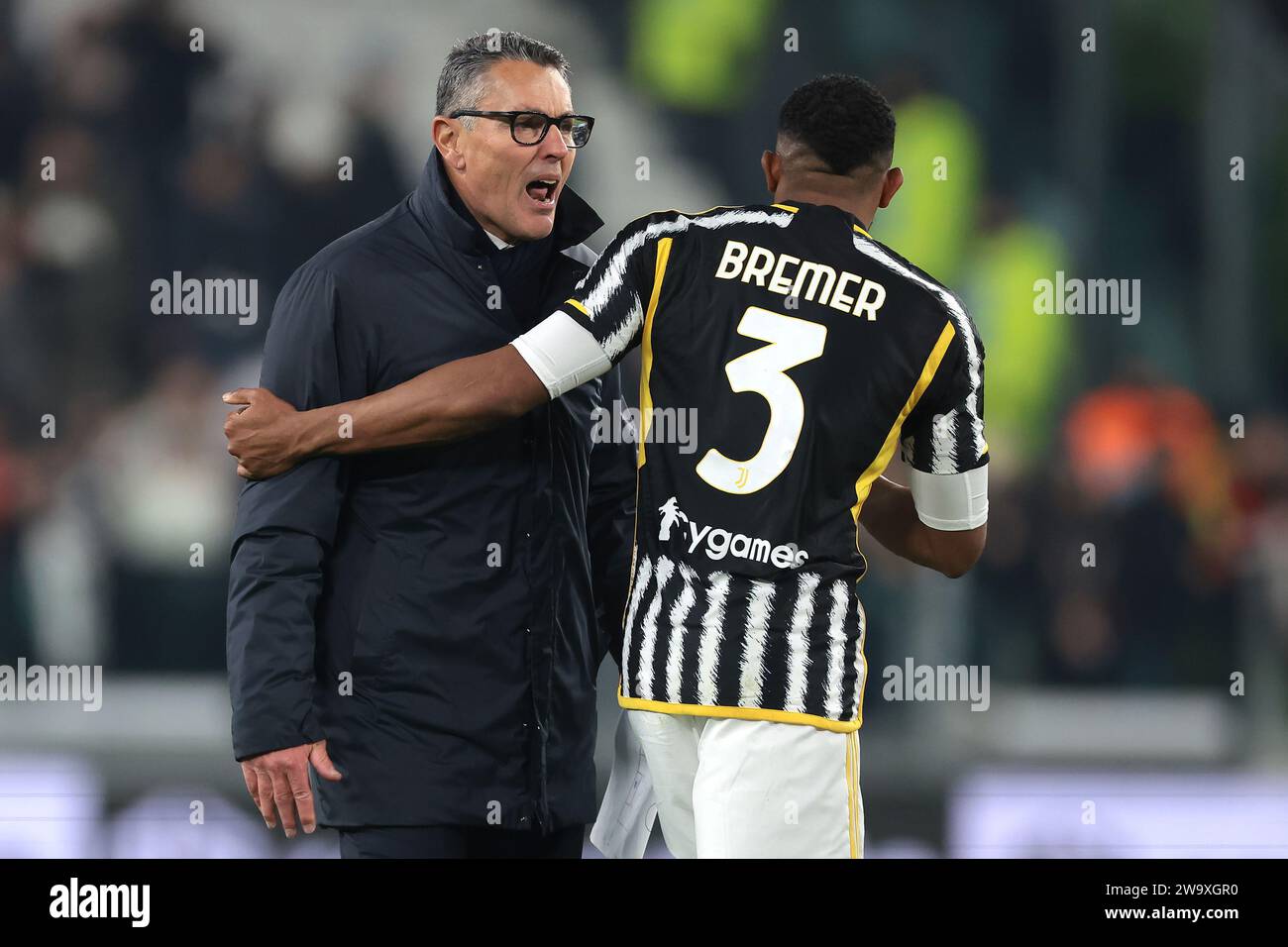 Turin, Italy. 30th Dec, 2023. Marco Landucci Assistant coach of ...