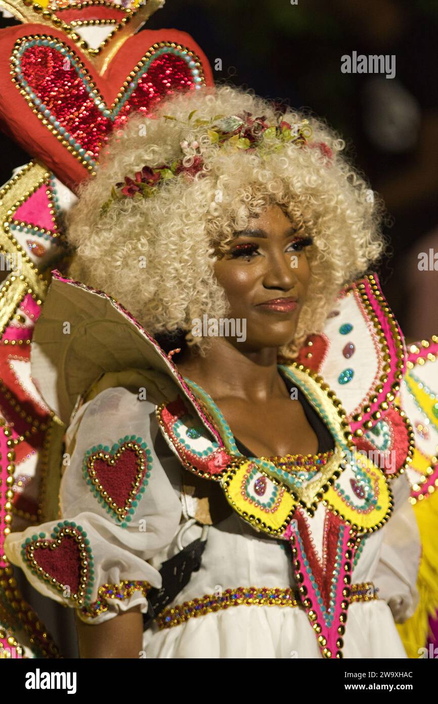 Boxing Day Junkanoo Street Parade Carnival in The Bahamas Stock Photo ...