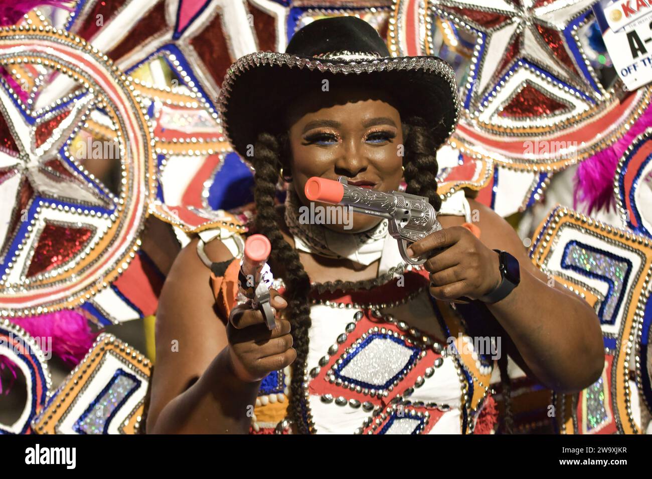 Boxing Day Junkanoo Street Parade Carnival in The Bahamas Stock Photo ...