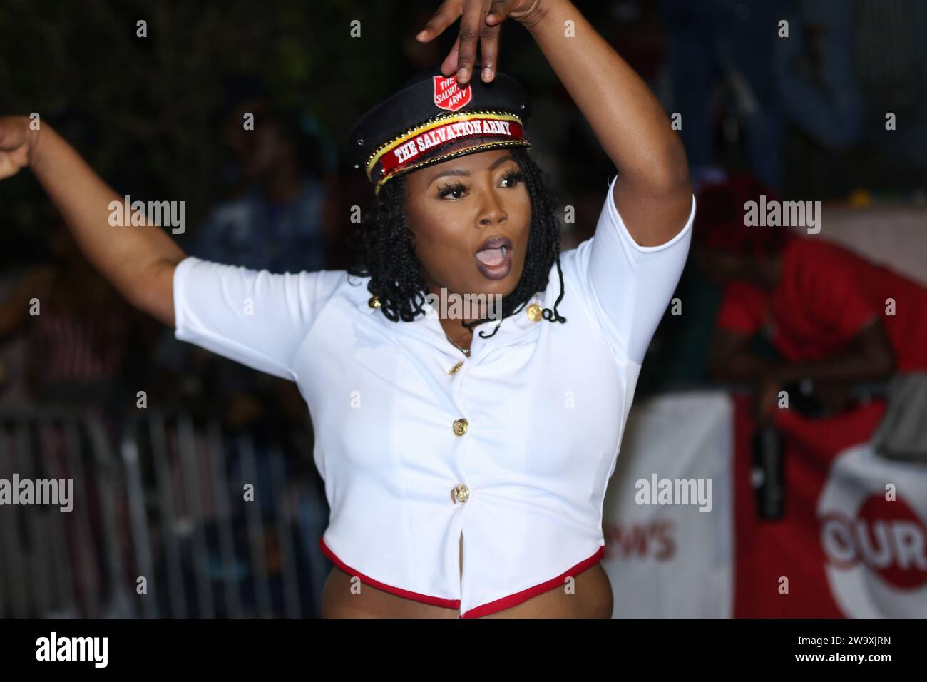 Boxing Day Junkanoo Street Parade Carnival in The Bahamas Stock Photo ...