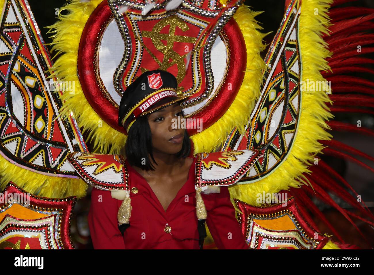 Boxing Day Junkanoo Street Parade Carnival in The Bahamas Stock Photo ...