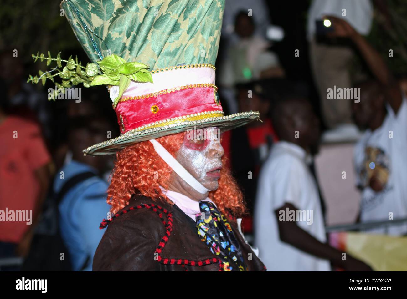 Boxing Day Junkanoo Street Parade Carnival in The Bahamas Stock Photo ...