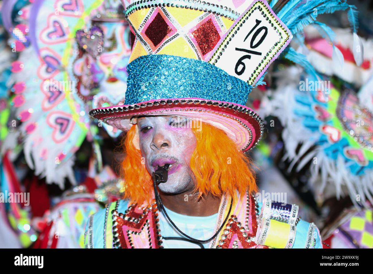 Boxing Day Junkanoo Street Parade Carnival in The Bahamas Stock Photo ...
