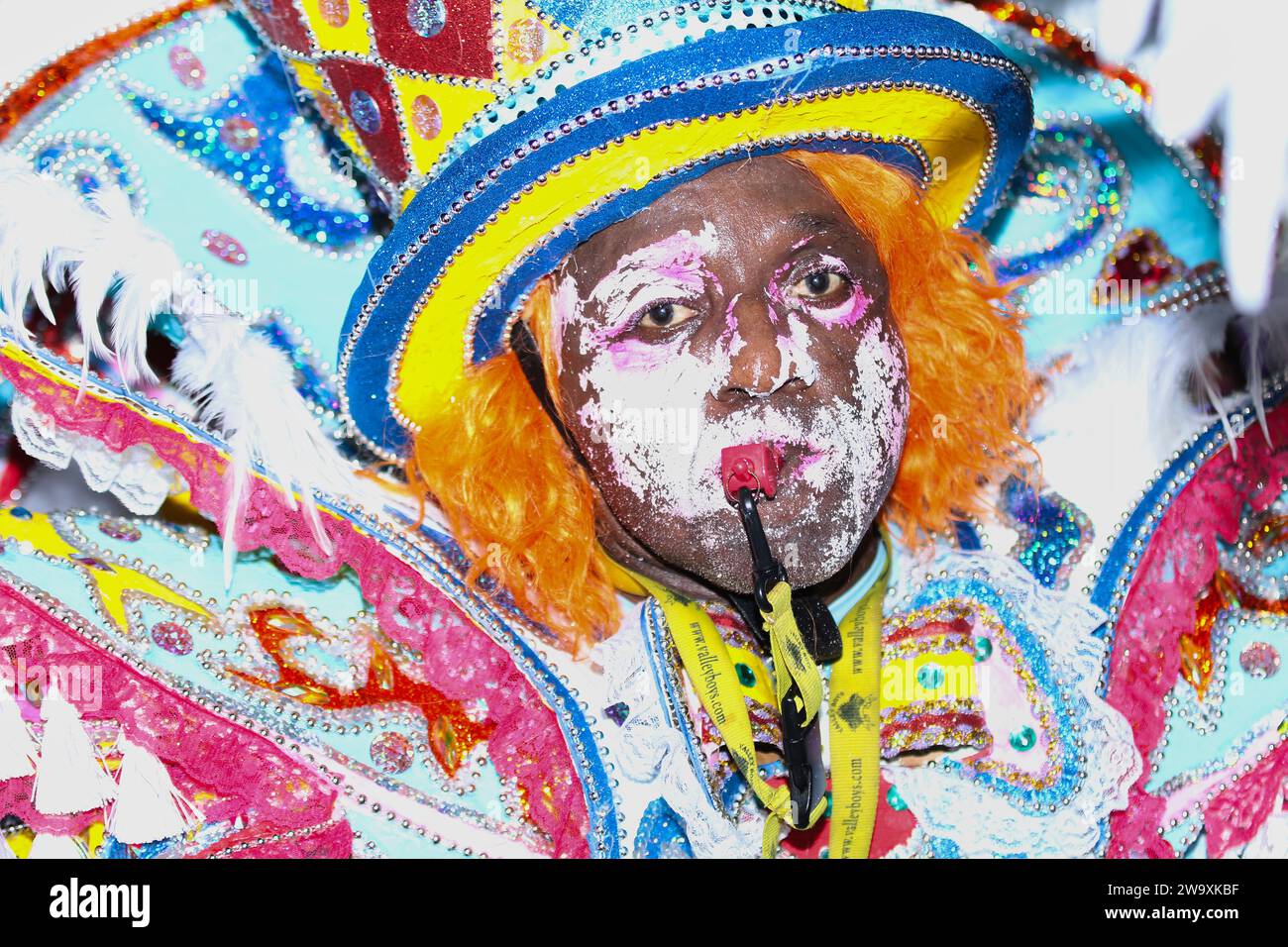 Boxing Day Junkanoo Street Parade Carnival in The Bahamas Stock Photo ...
