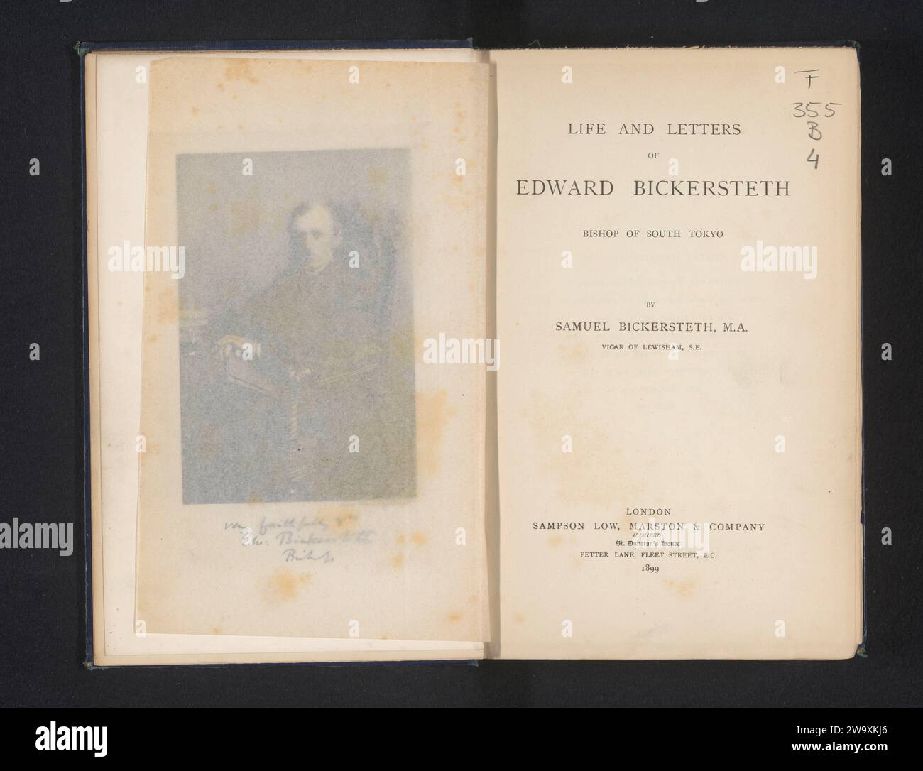Life and letter of Edward Bickersteth Bishop of South Tokyo, Samuel ...