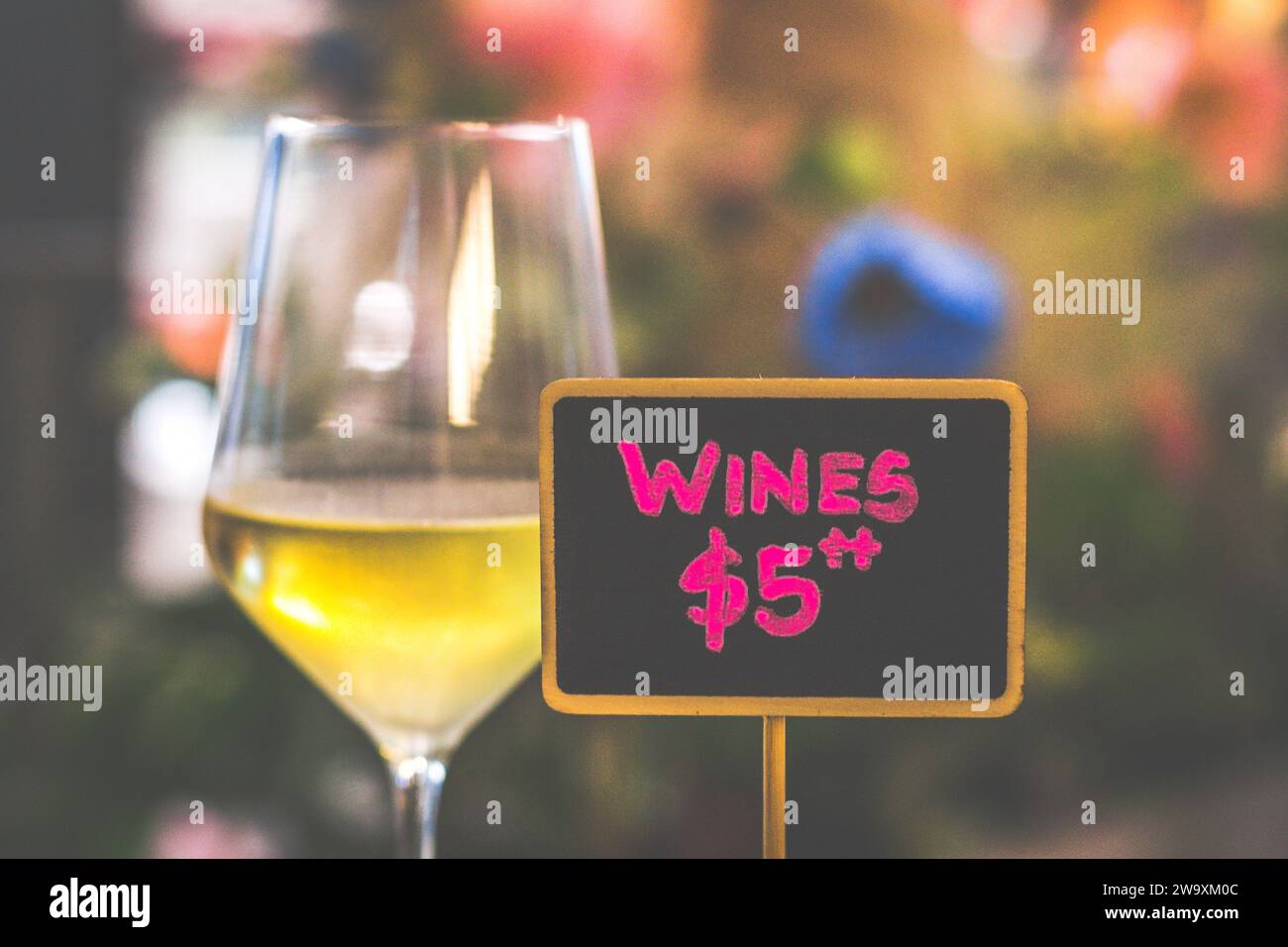 Wine price tag hi-res stock photography and images - Alamy