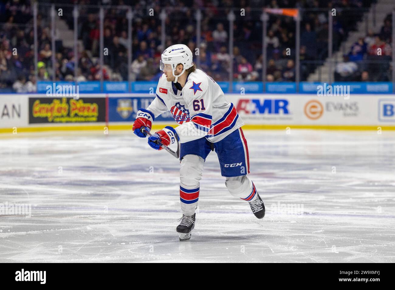 Rochester, New York, USA. 29th Dec, 2023. Rochester Americans ...