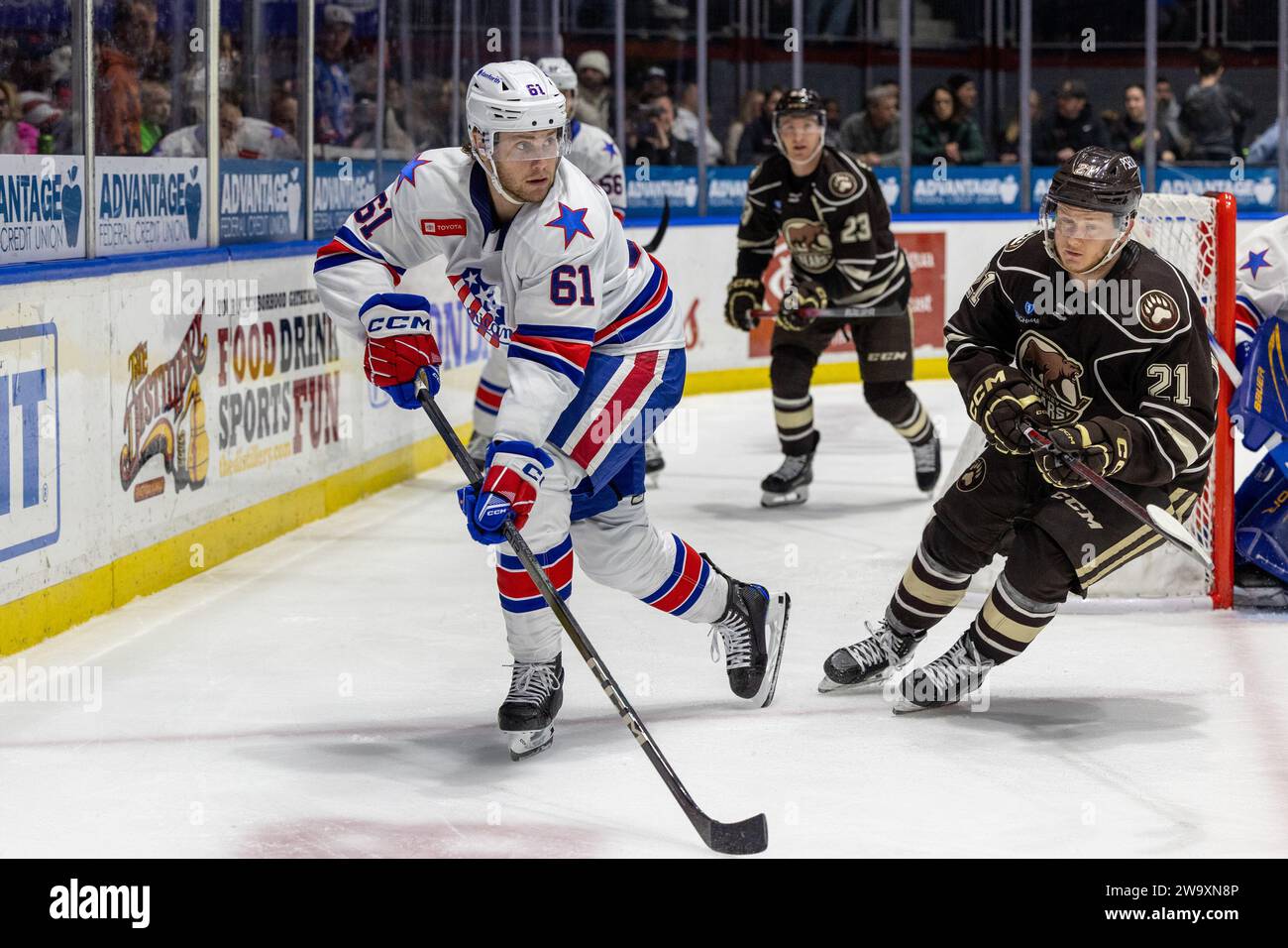 Rochester, New York, USA. 29th Dec, 2023. Rochester Americans ...