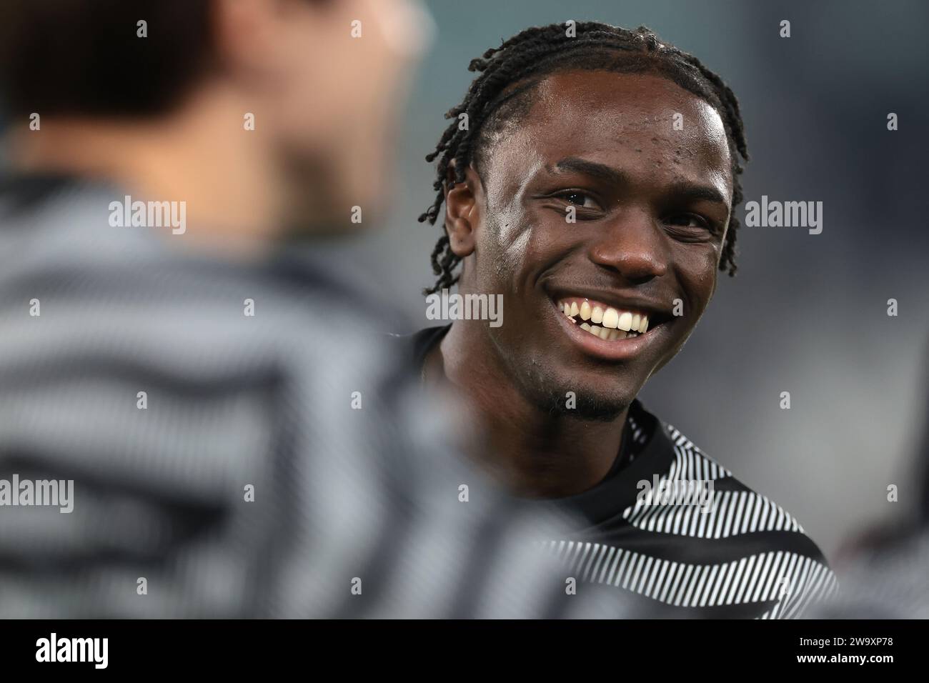 Turin, Italy. 30th Dec, 2023. Joseph Nonge Boende of Juventus reacts ...