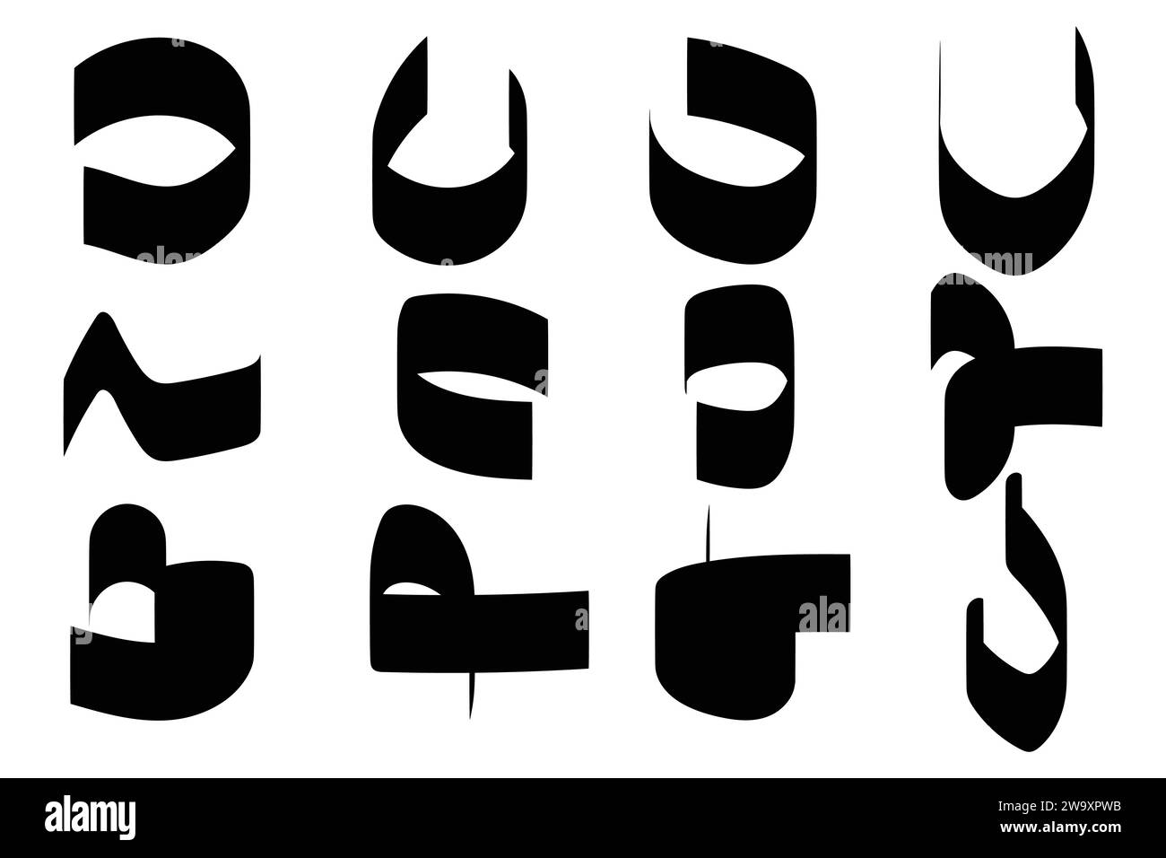 Ragged point Stock Vector Images - Alamy