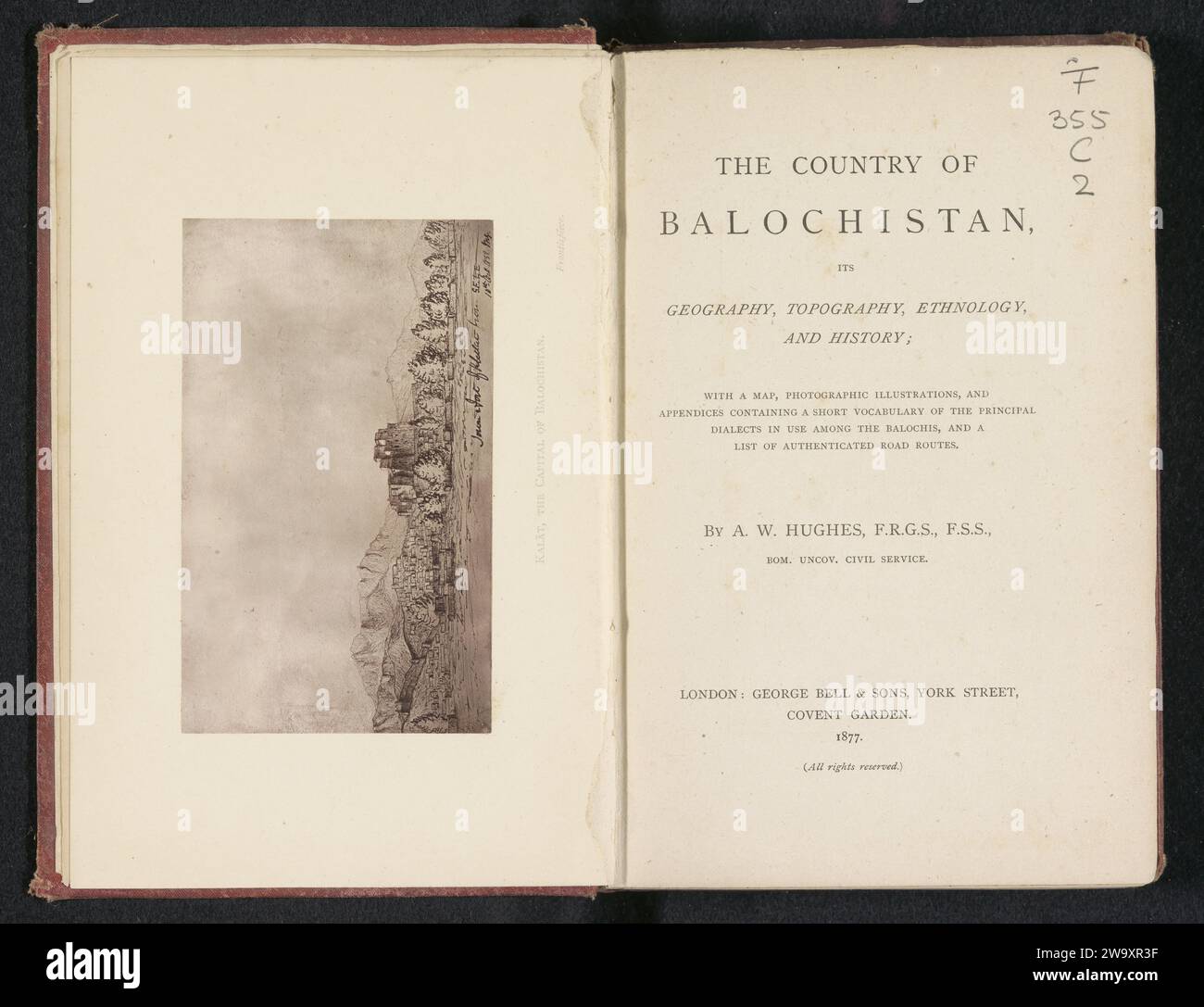 The country of Balochistan, its geography, topography, ethnology, and ...