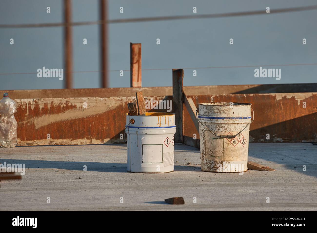 Concrete buckets construction hi-res stock photography and images - Alamy
