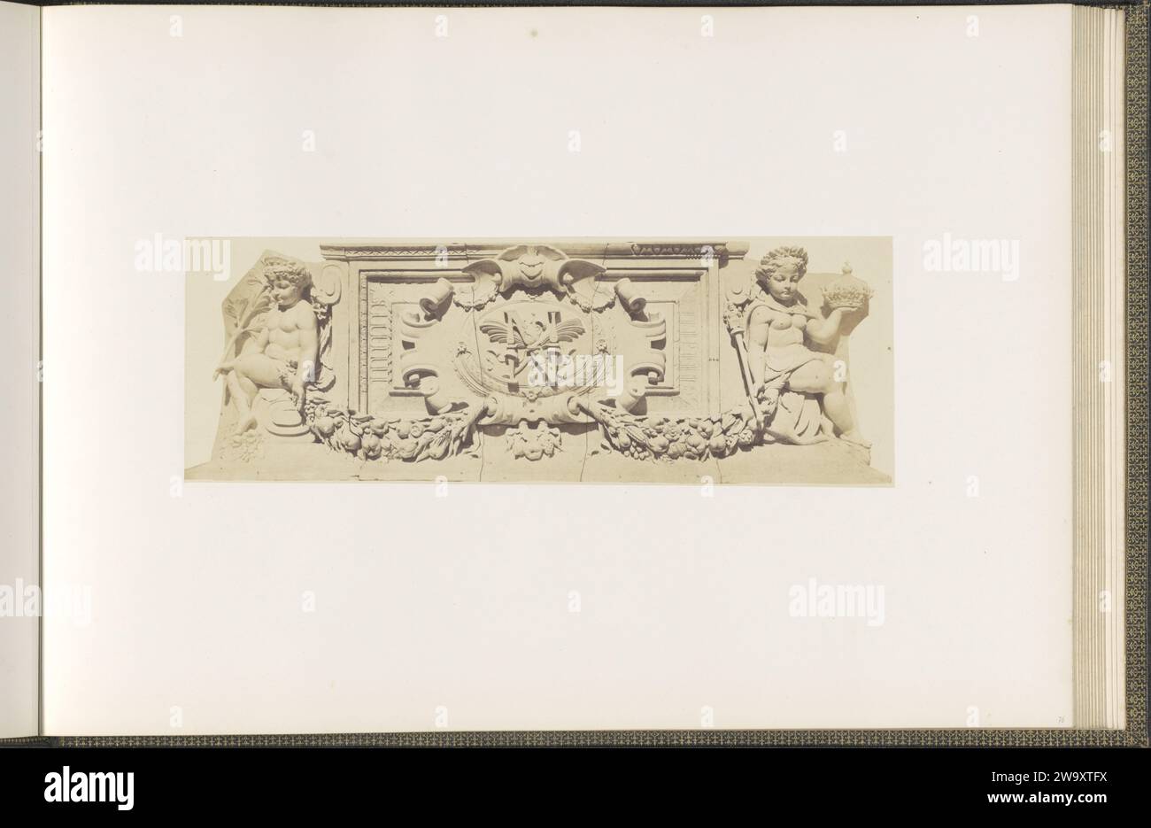 GIPS model for sculpture of the Palais du Louvre: "La Clémence et la ...