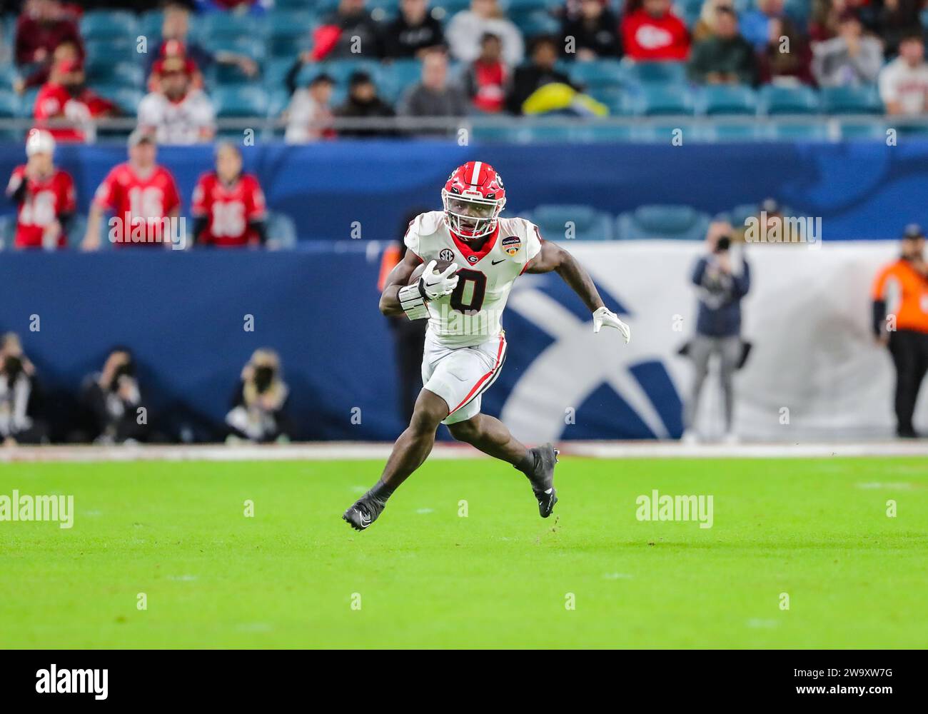 December 30, 2023:.Georgia Bulldogs running back Roderick Robinson II ...