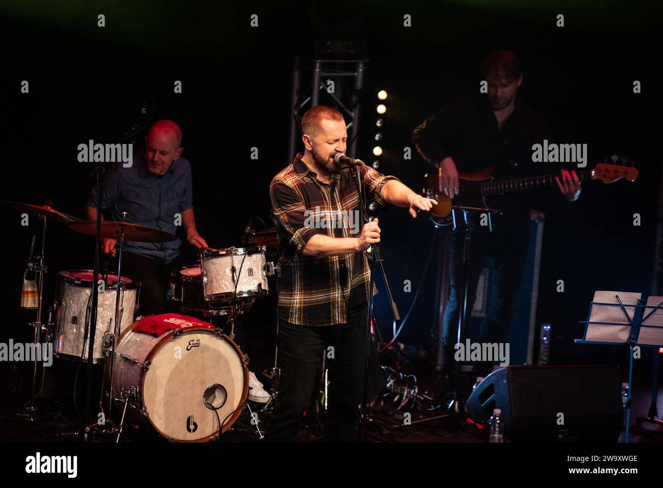 Blue Rose Code performing with his band Caley Soul Band, and joined by ...