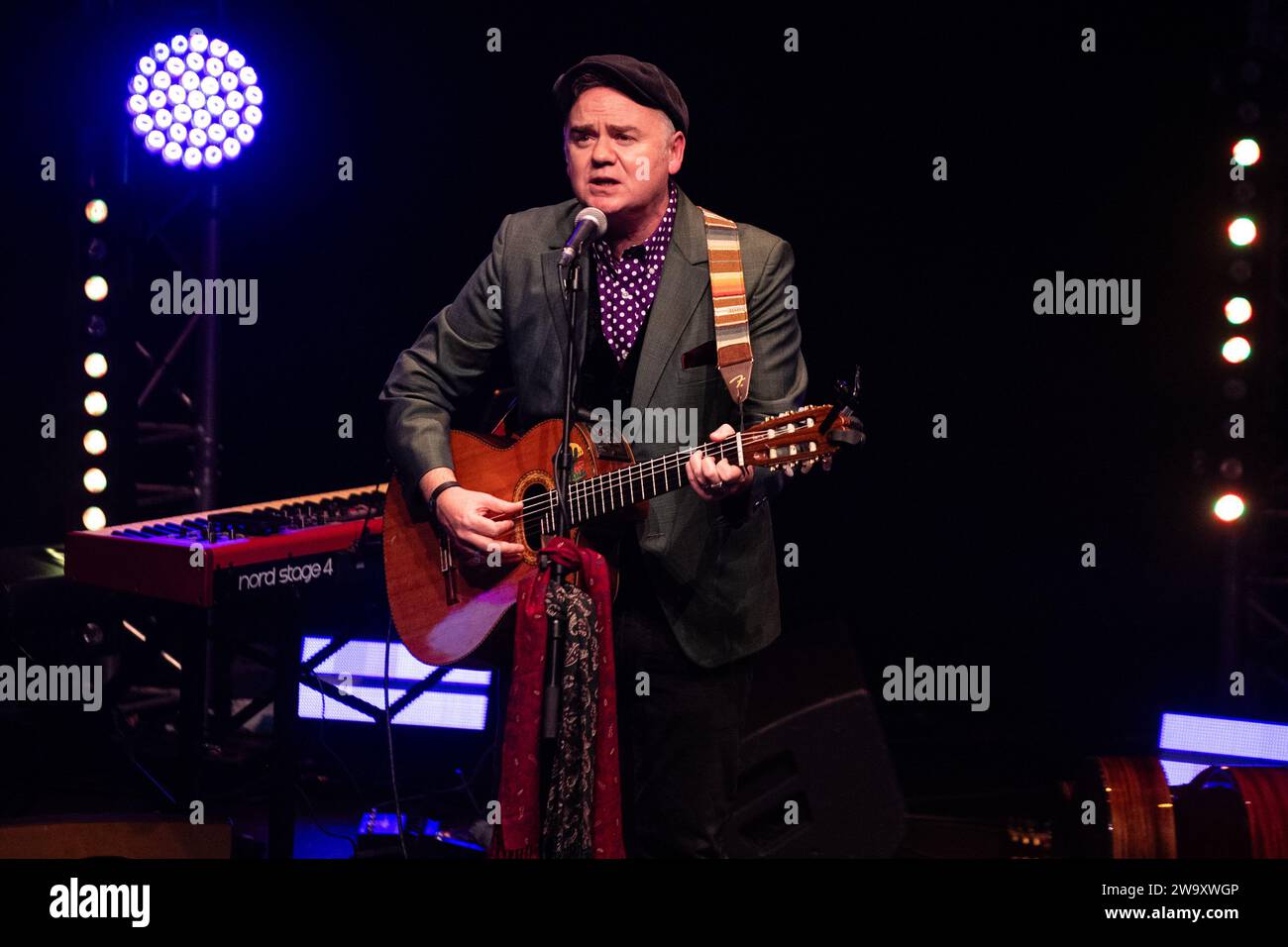 Blue Rose Code performing with his band Caley Soul Band, and joined by ...