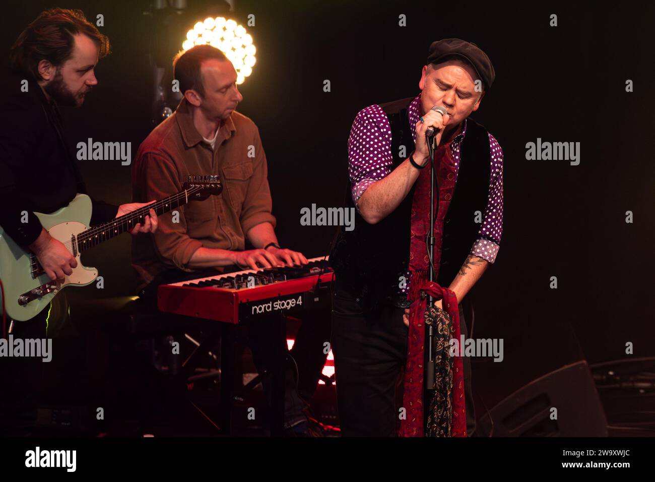 Blue Rose Code performing with his band Caley Soul Band, and joined by ...