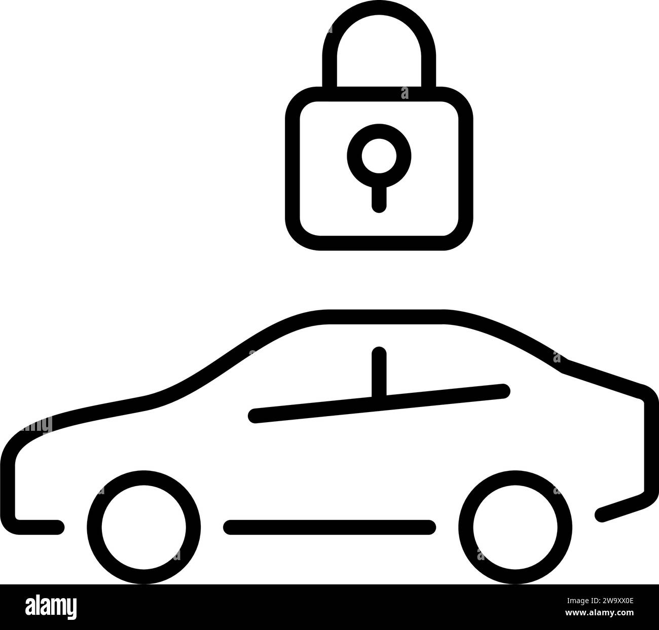 Central locking Stock Vector Images - Alamy