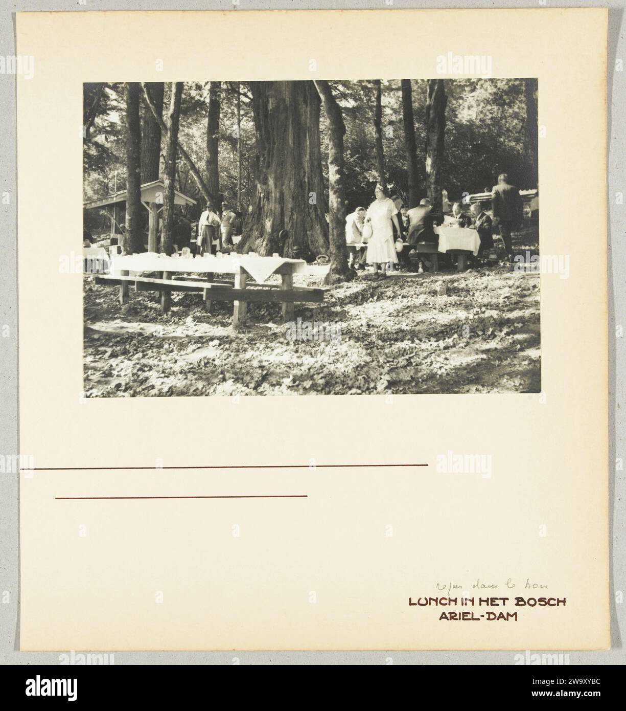 Ariel Dam, Washington [state], United States: Lunch, 1936 photograph ...