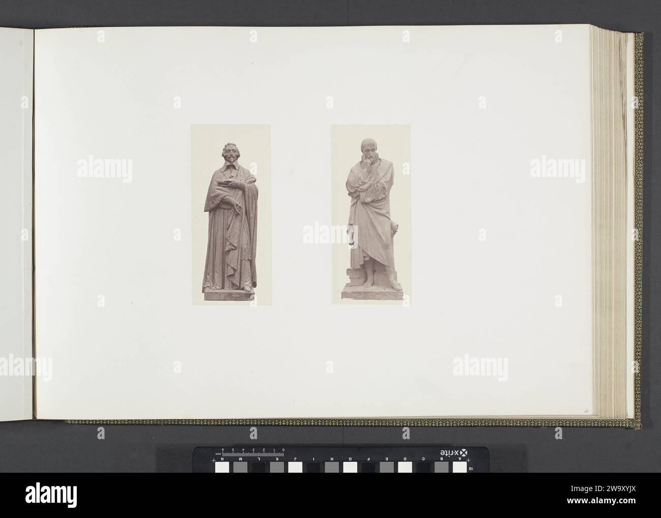 GIPS models for sculptures on the Palais du Louvre: left "Richelieu" by ...