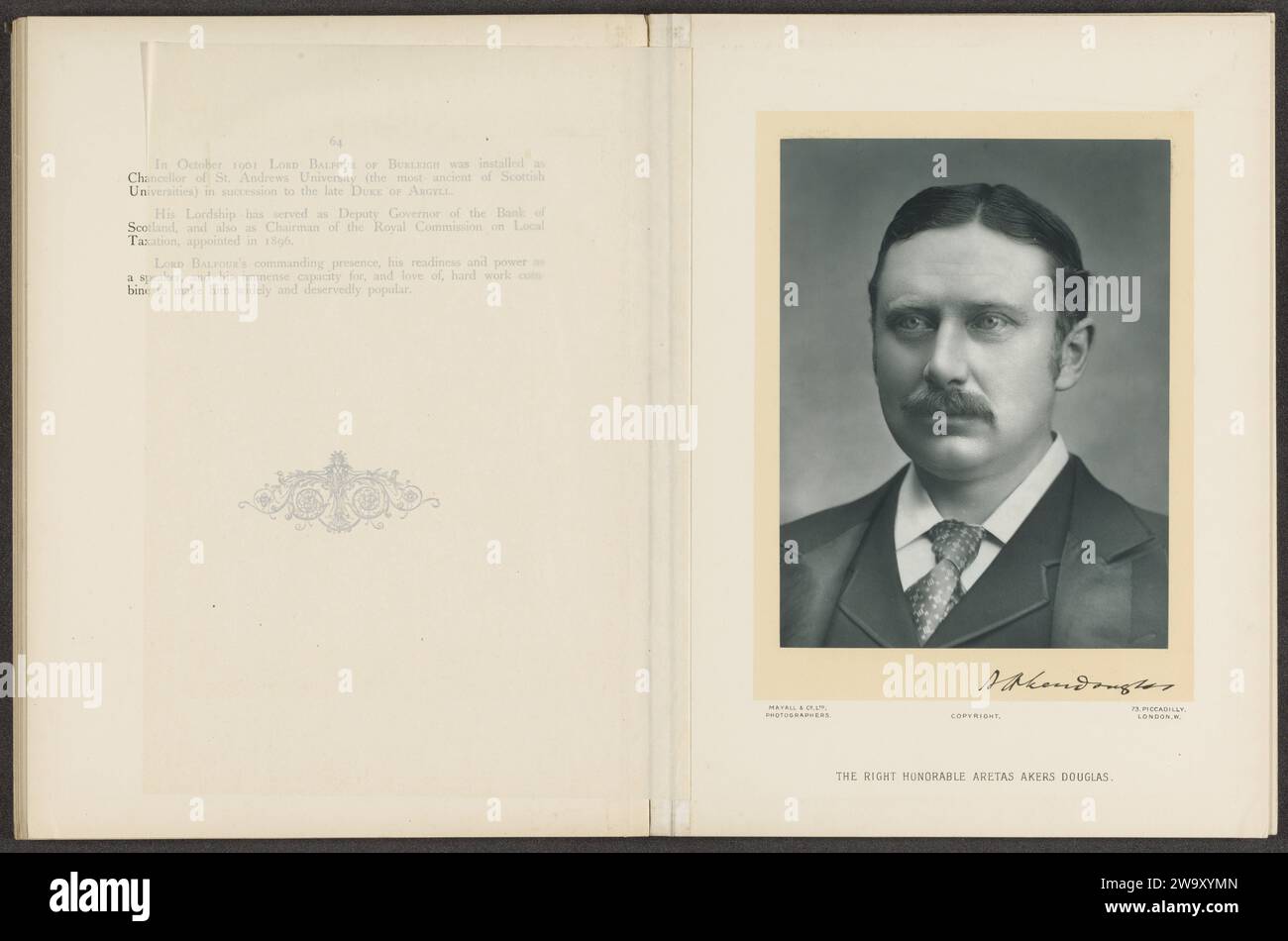 The right honorable Aretas Akers Douglas, John Jabez Edwin Mayall, c ...