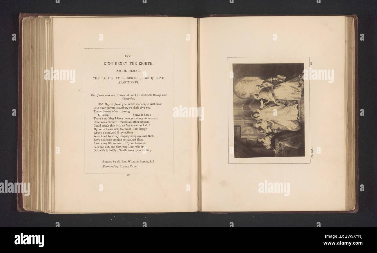 Photo production from a print to a painting by Matthew William Peters ...