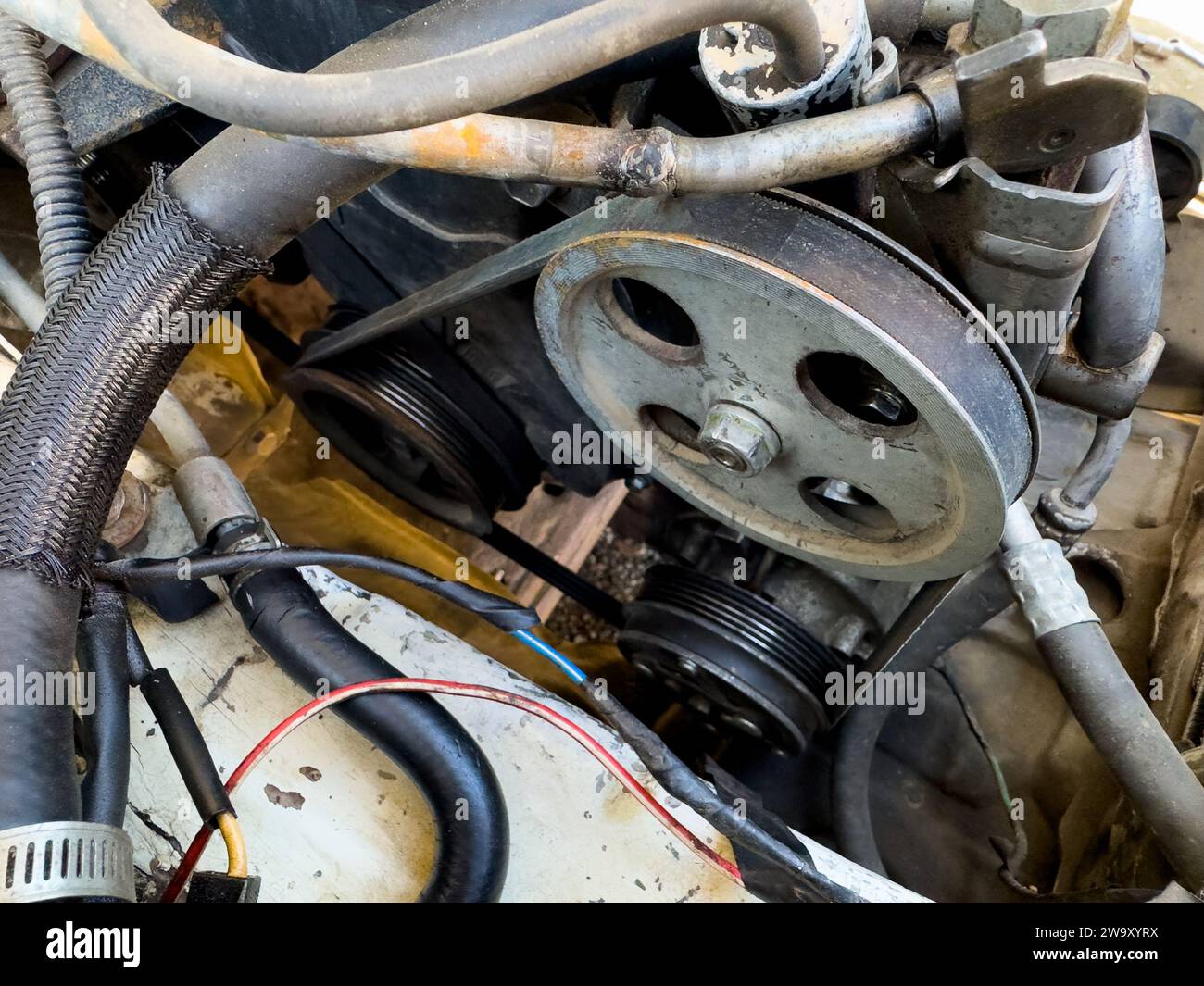Old timing roller hi-res stock photography and images - Alamy