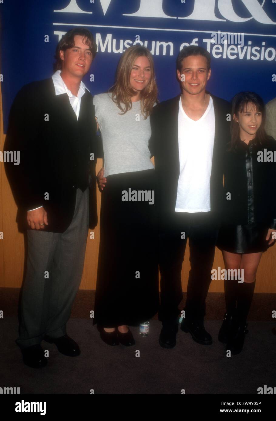 Los Angeles, California, USA 15th October 1996 (L-R) Actor Jeremy ...