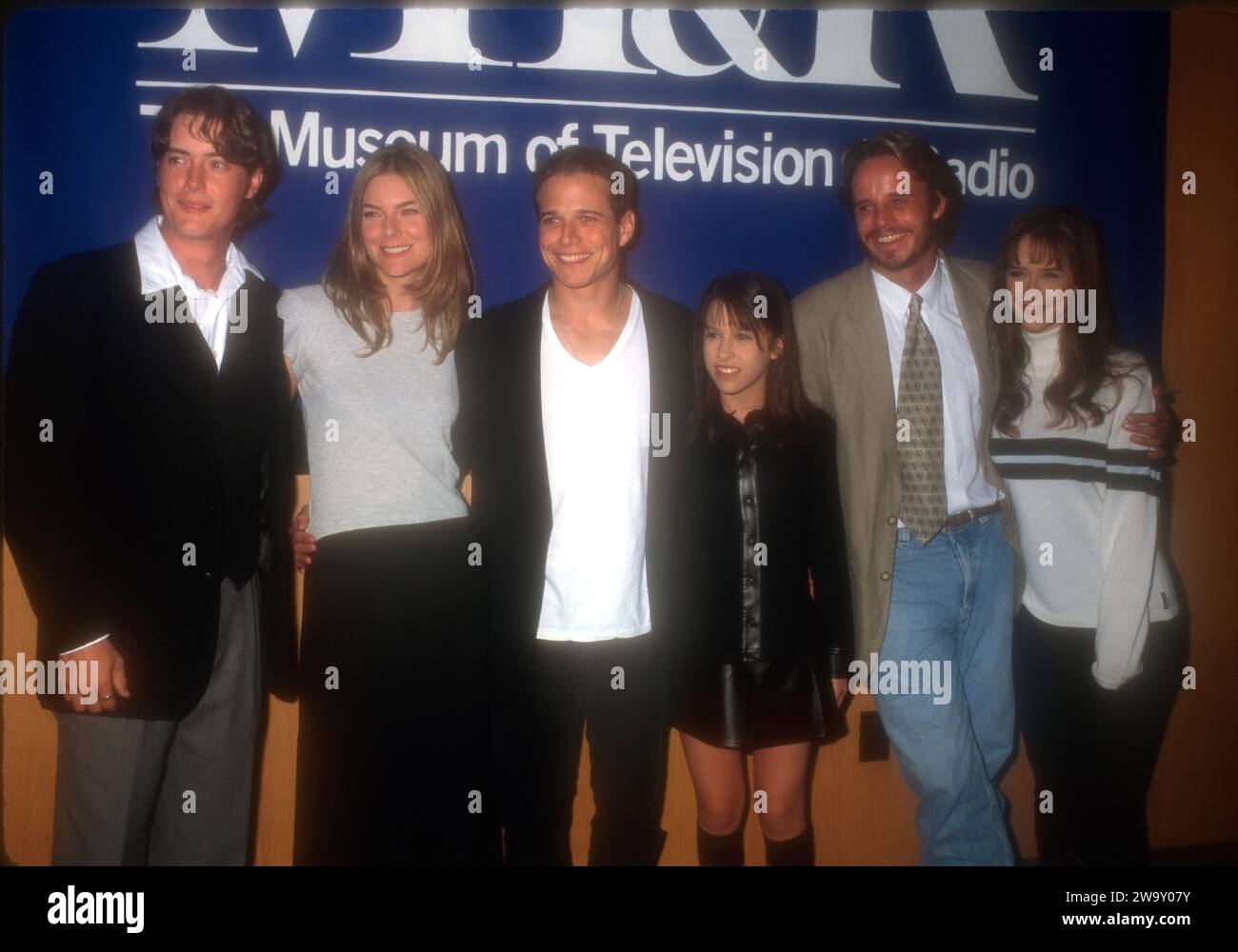Los Angeles, California, USA 15th October 1996 (L-R) Actor Jeremy ...