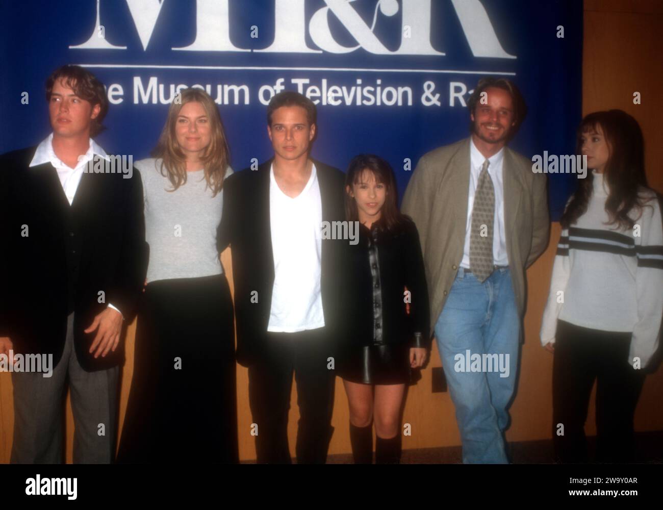Los Angeles, California, USA 15th October 1996 (L-R) Actor Jeremy ...
