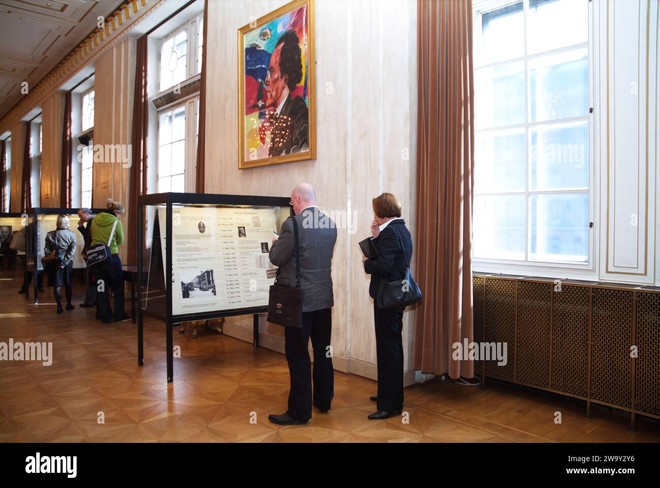Vienna, Austria. March 11, 2008. The exhibition Expulsions, Favorites ...