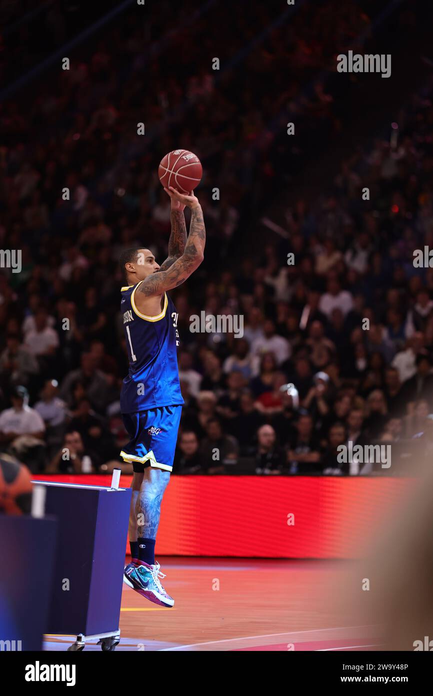 Paris, France. 30th Dec, 2023. Edwin JACKSON (ASVEL) during the All ...