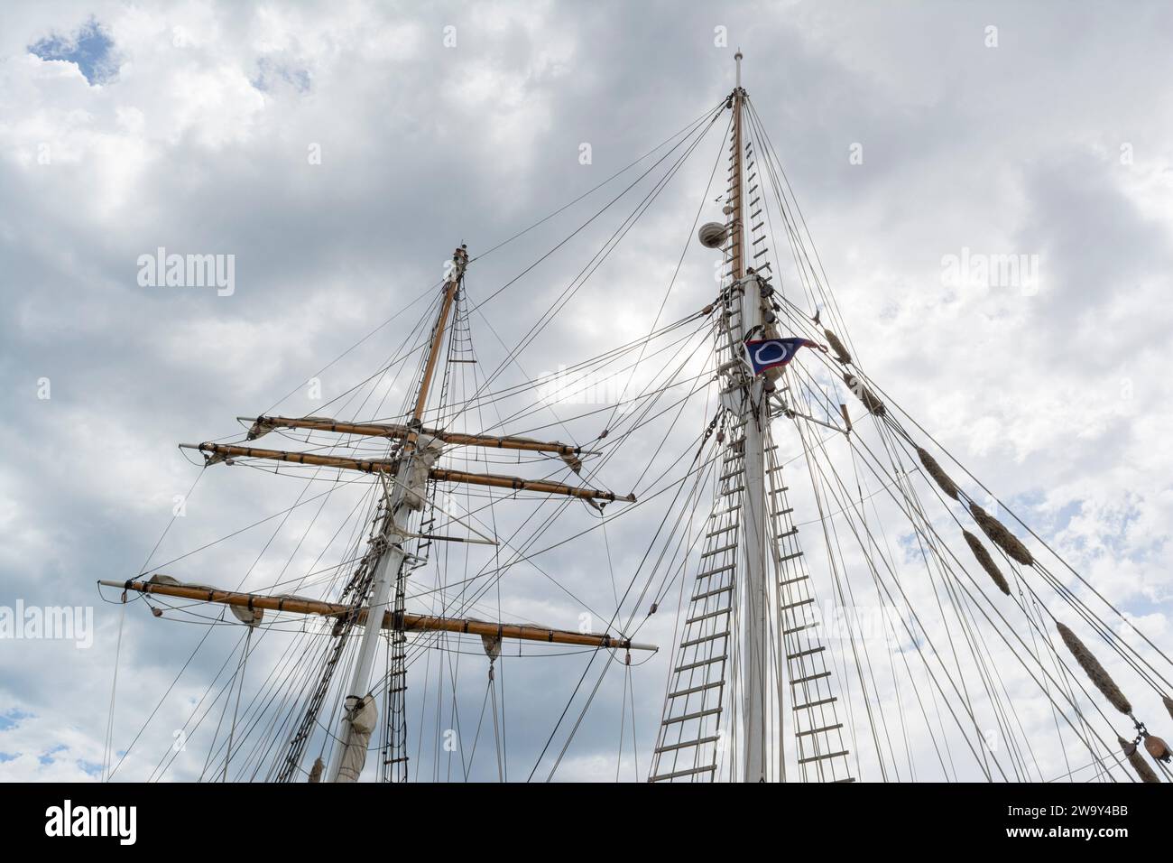 Port Adelaide, South Australia, Australia - February 2, 2018: The mast ...