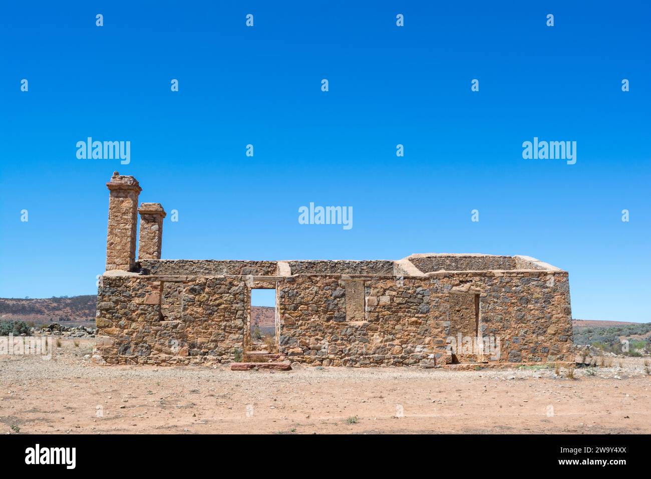 Kanyaka, South Australia, Australia - March 14, 2018: Overseers House ...