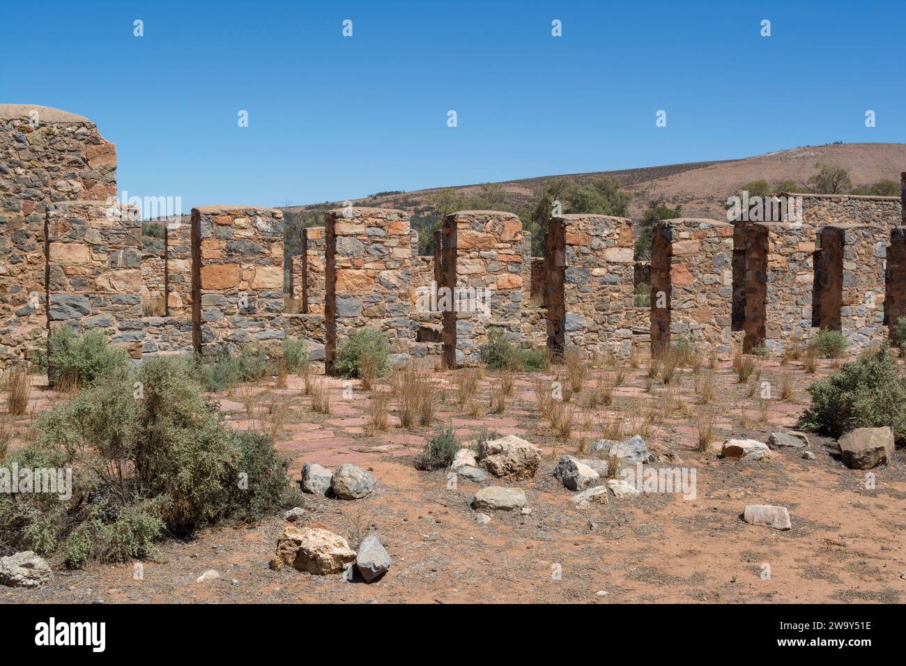 Kanyaka homestead ruins hi-res stock photography and images - Alamy