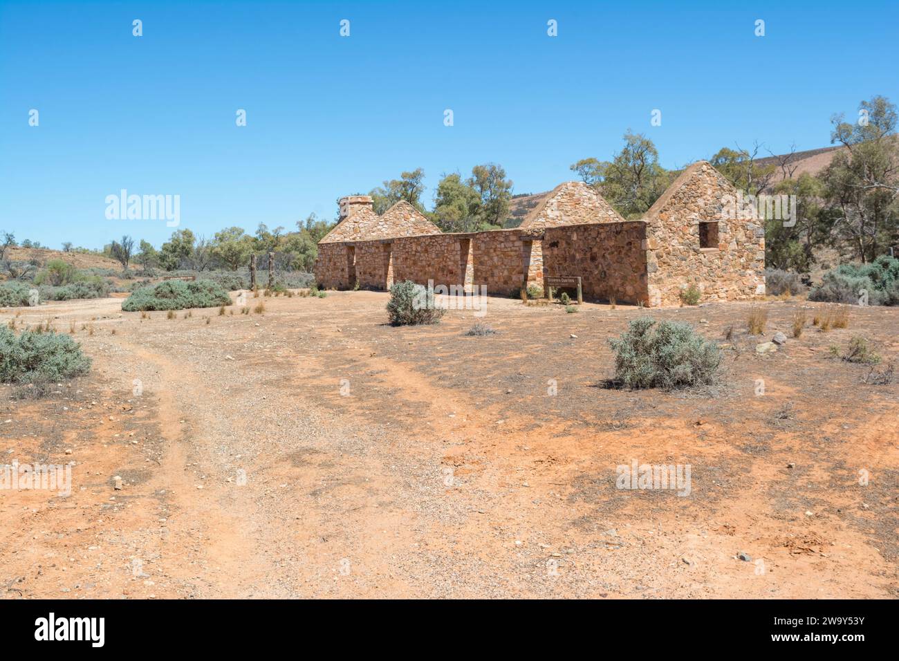 Kanyaka homestead ruins hi-res stock photography and images - Alamy