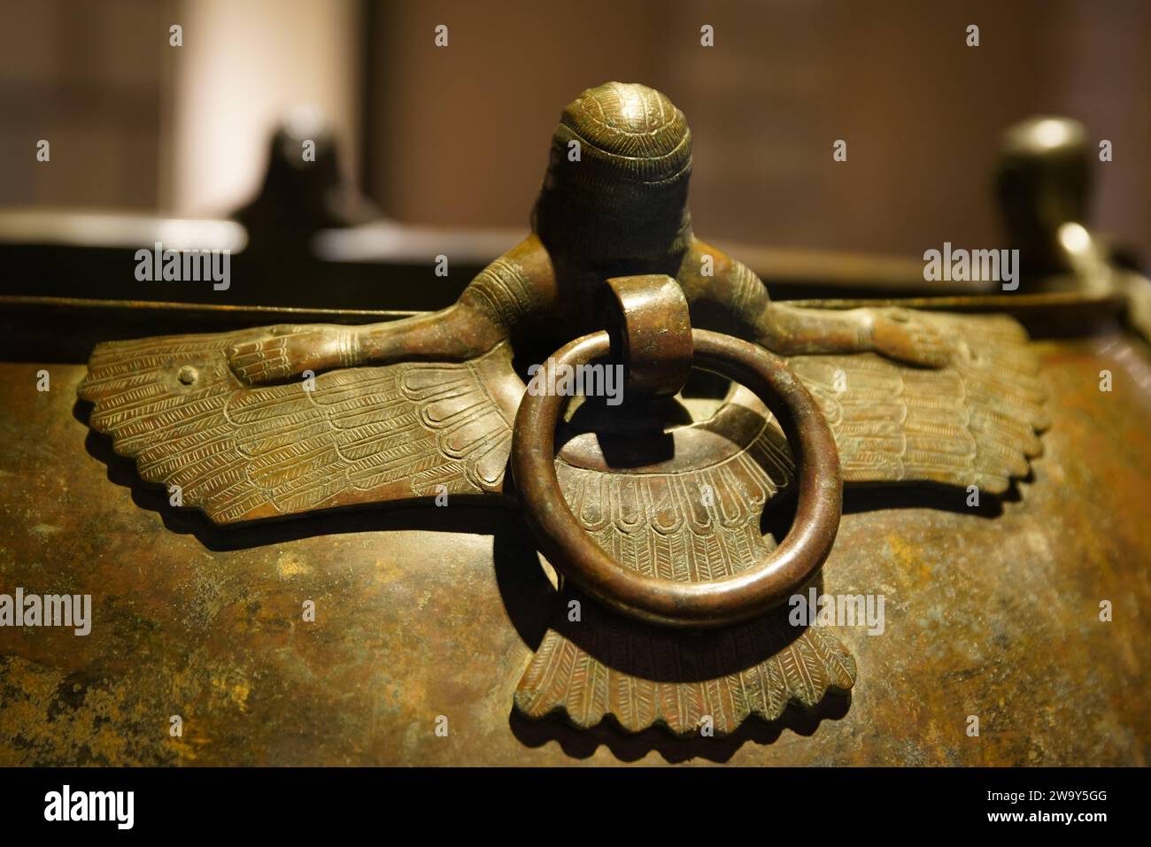 Old artifact in Museum of Anatolian Civilizations, Ankara City, Turkiye ...