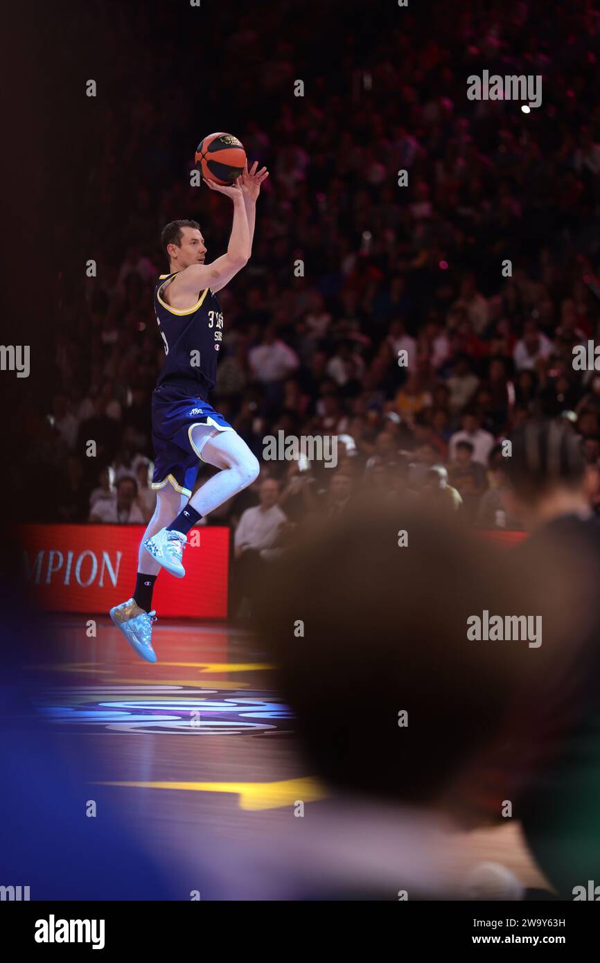 Nicolas LANG (Limoges) during the All-Star Game LNB 2023, Champion 3 ...