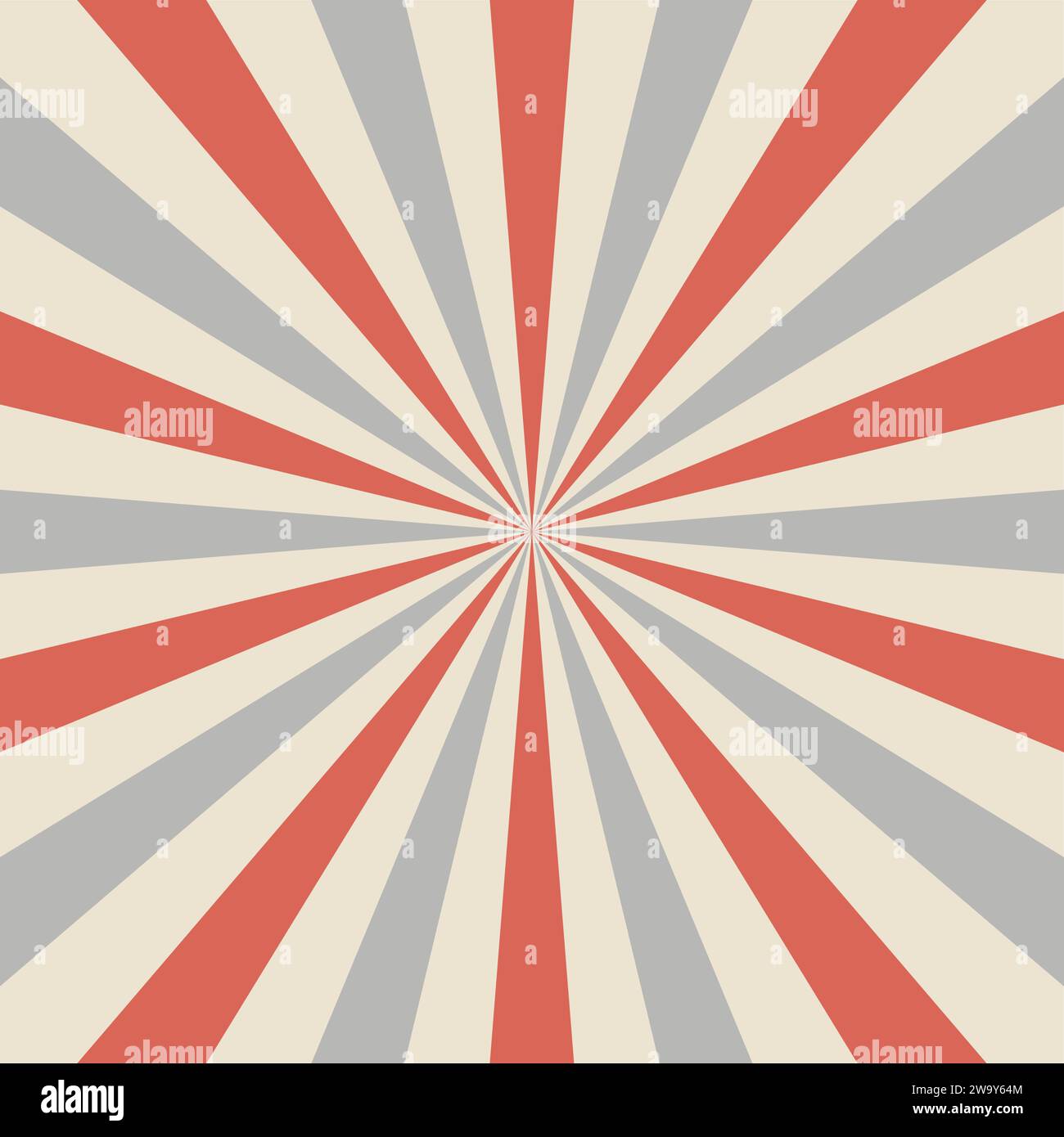 Abstract Starburst, or Sunburst Backdrop in Beige, Gray, and Red Colors ...