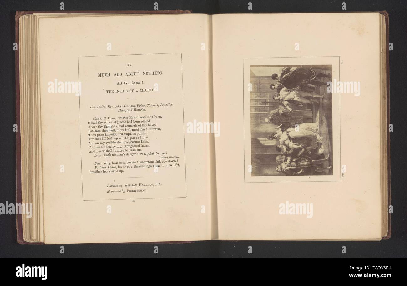 Photo production from a print to a painting by William Hamilton ...