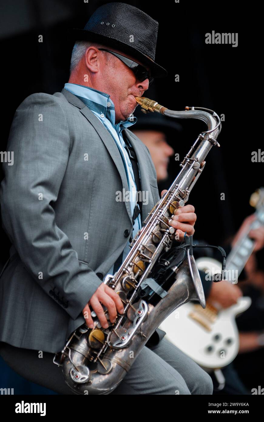 Lee Thompson - Madness, V2010, Hylands Park, Chelmsford, Essex, Britain ...