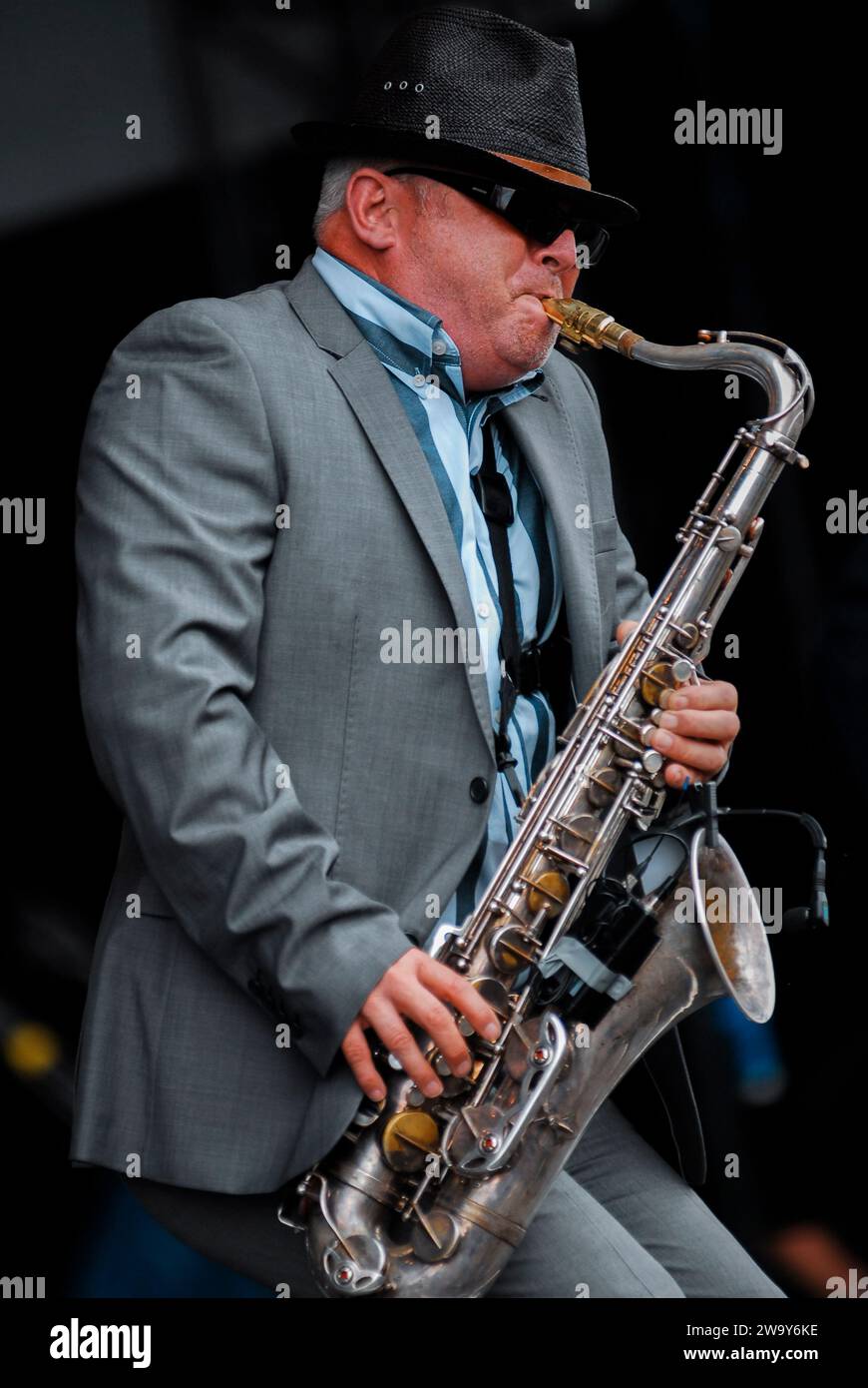 Lee Thompson - Madness, V2010, Hylands Park, Chelmsford, Essex, Britain ...