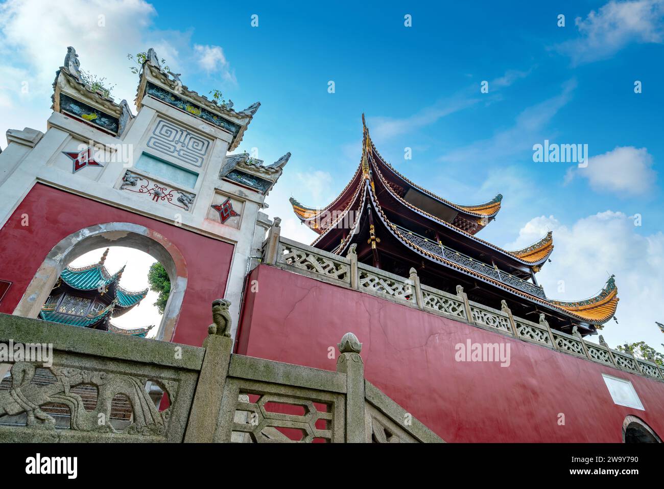 China hunan yueyang, yueyang tower. Yueyang tower is one of China's ...