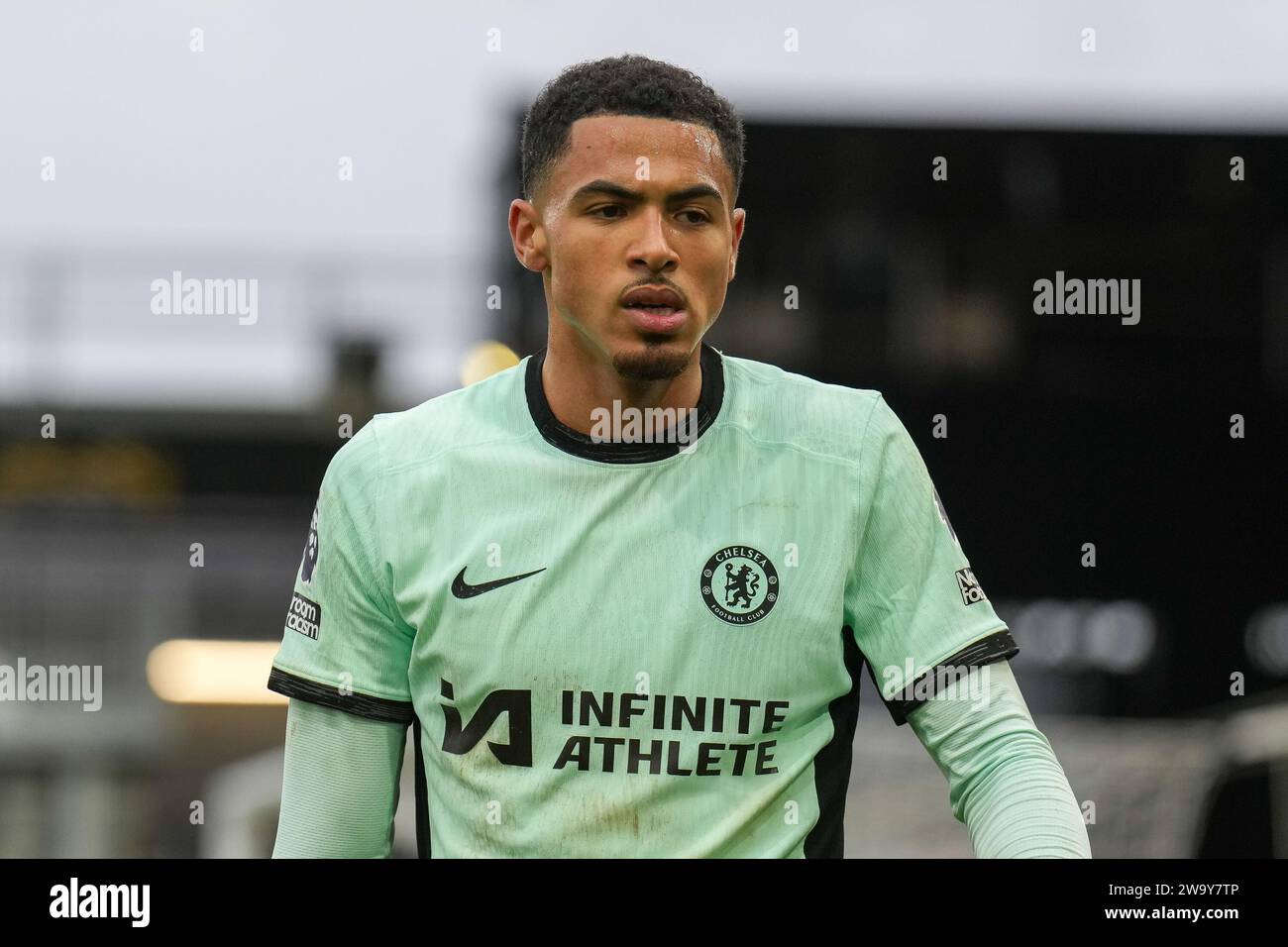 Luton, UK. 30th Dec, 2023. Levi Colwill (26) of Chelsea during the ...