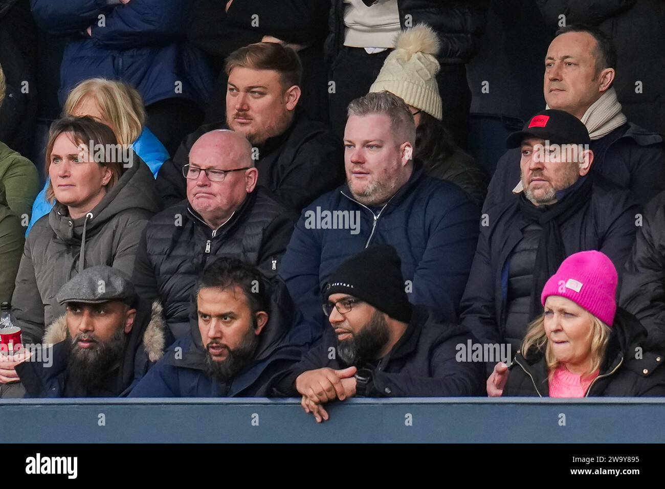 Luton, UK. 30th Dec, 2023. Luton Town supporters during the Premier ...