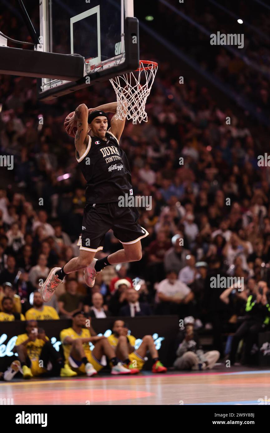 Tyson WARD (Paris) during the All-Star Game LNB 2023, Kelloggâ€™s Dunk ...