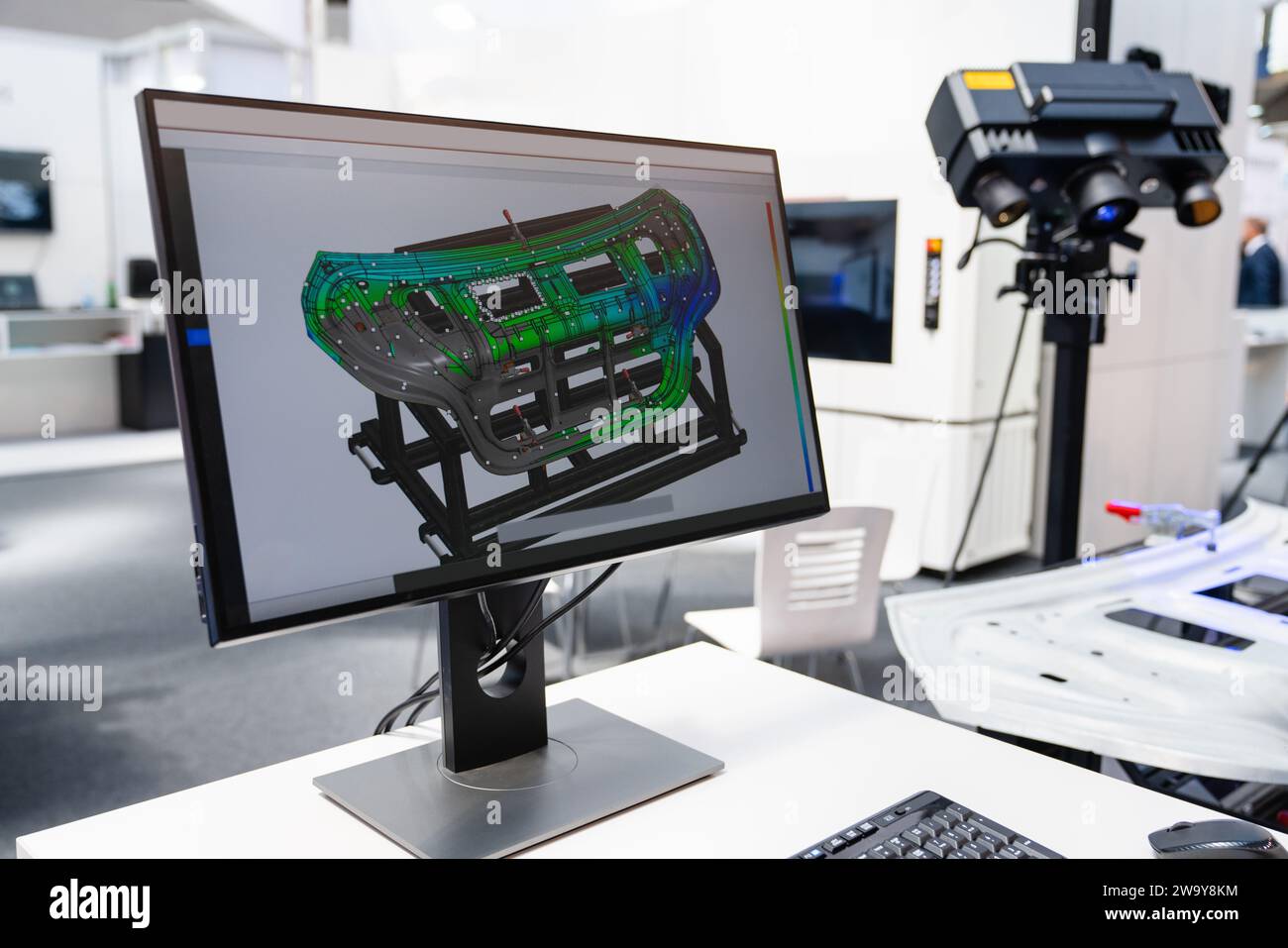3D scanner for reverse engineering Stock Photo - Alamy