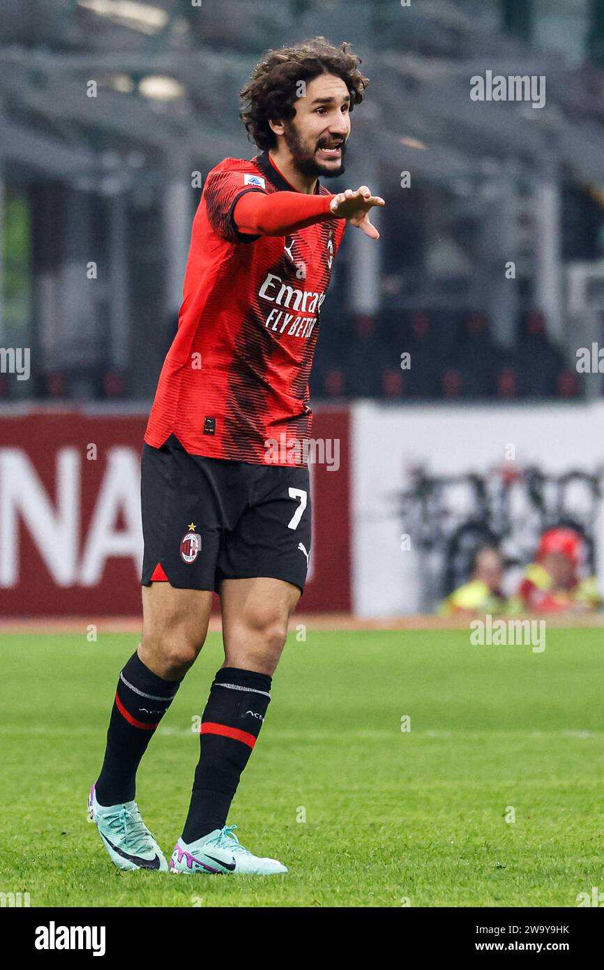 Yacine Adli (Milan) during AC Milan vs US Sassuolo, Italian soccer ...