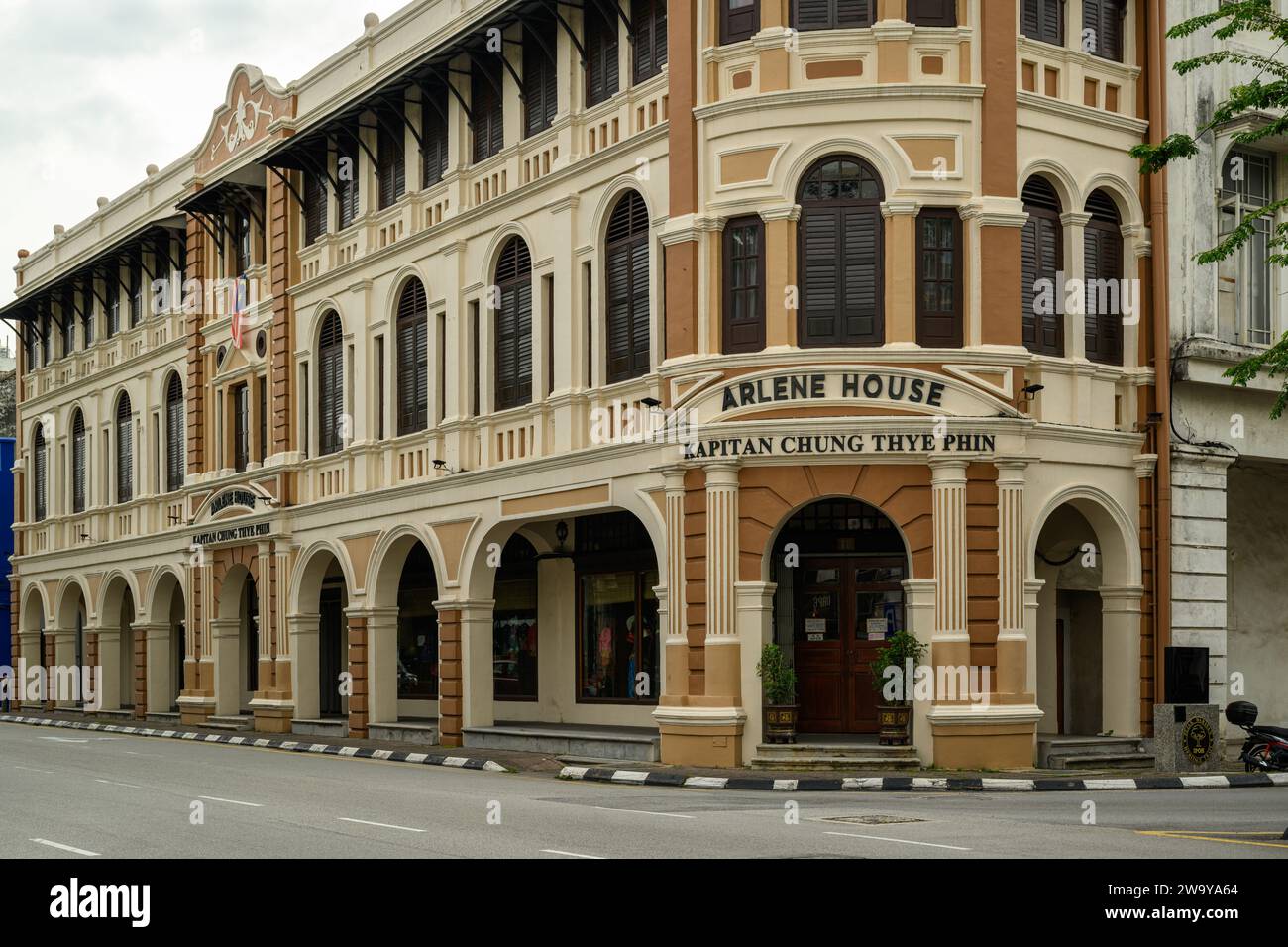 Historic Arlene House, Ipoh, Perak, Malaysia Stock Photo - Alamy