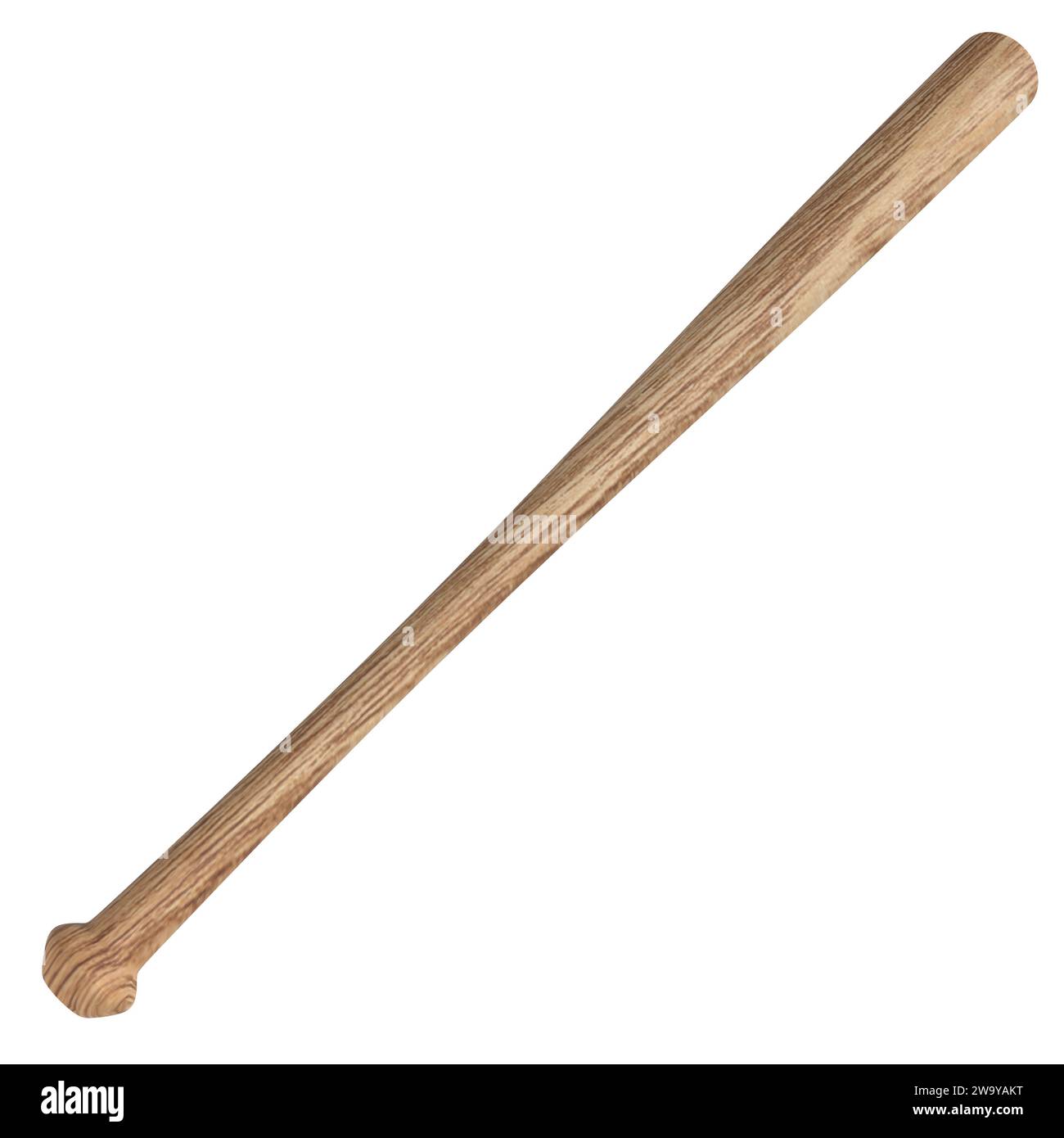 Baseball Bat isolated on white background Stock Photo - Alamy